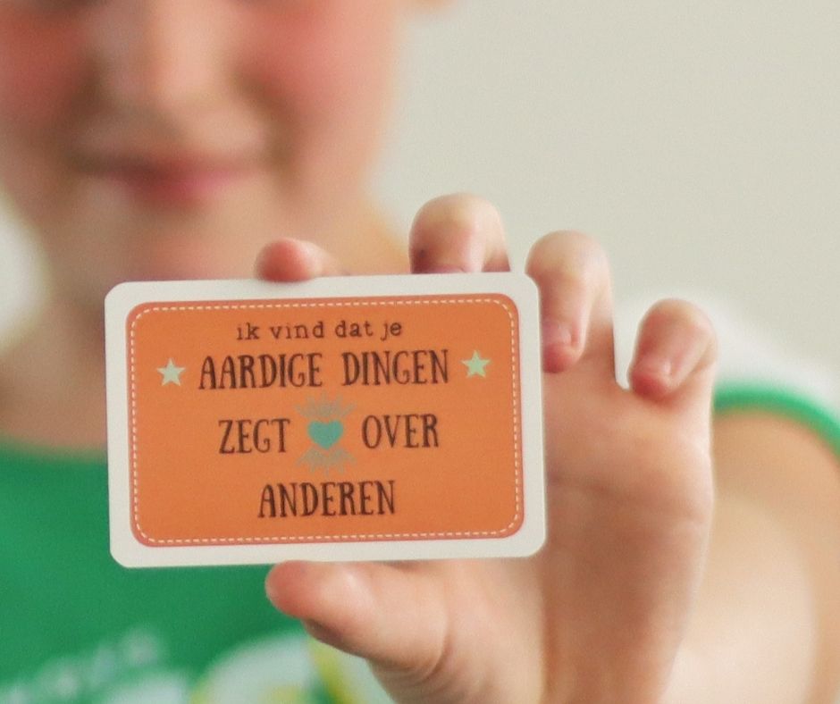 “Dag juf tot maandag!” - Het Complimentenspel — complimentenspel.nl